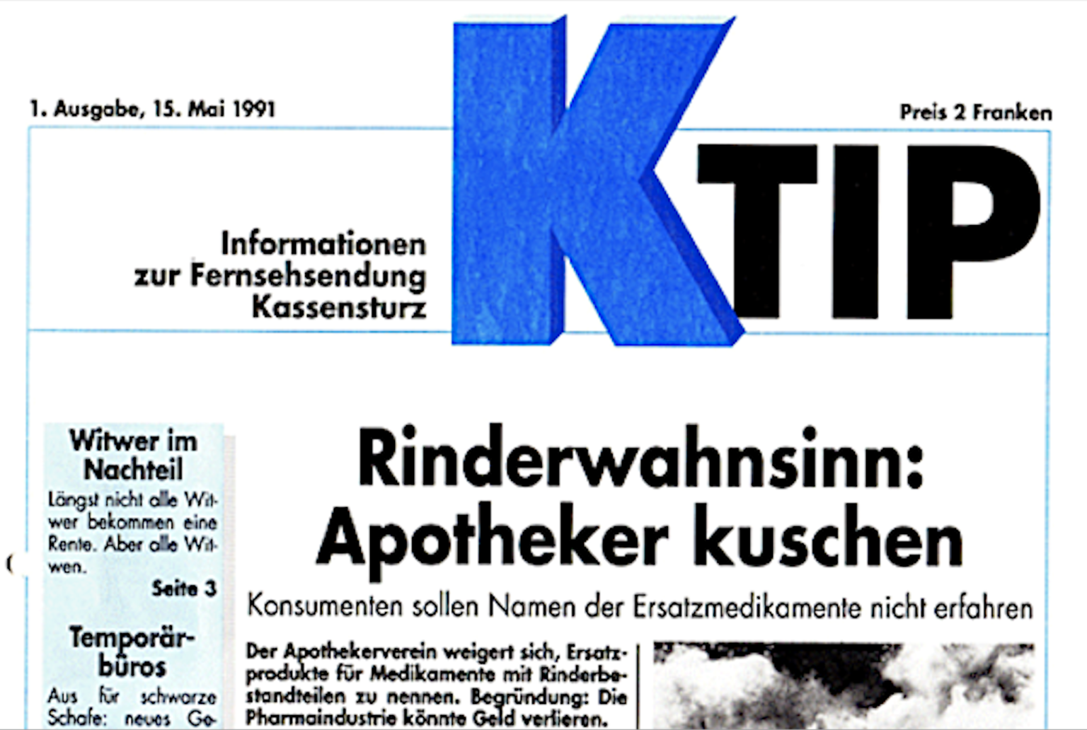 30 Jahre K-Tipp: Die Erfolgsgeschichte geht weiter – infosperber